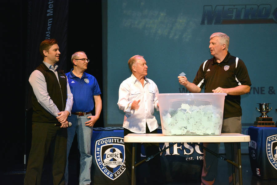 Coquitlam Metro-Ford Soccer Club Fall Club Raffle